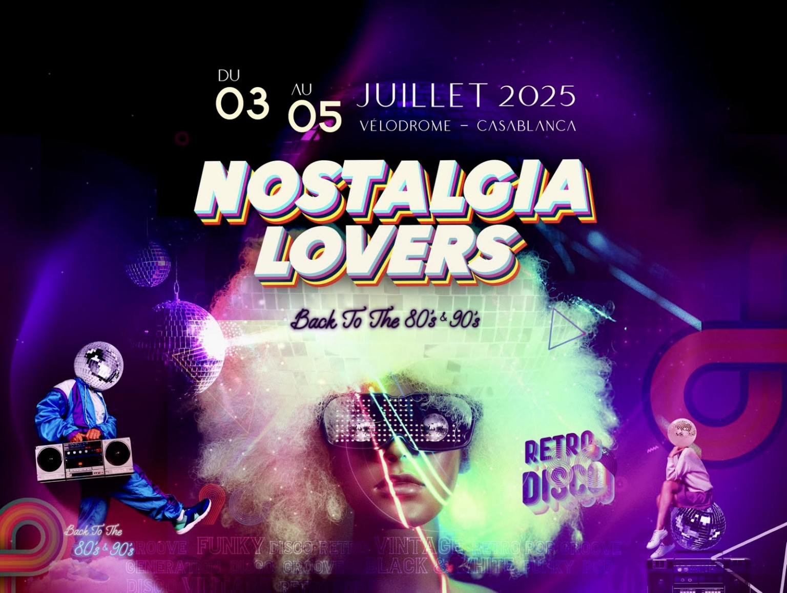 Nostalgia Lovers Festival 2025 fait son retour au Vélodrome de Casablanca - premiumtravelnews